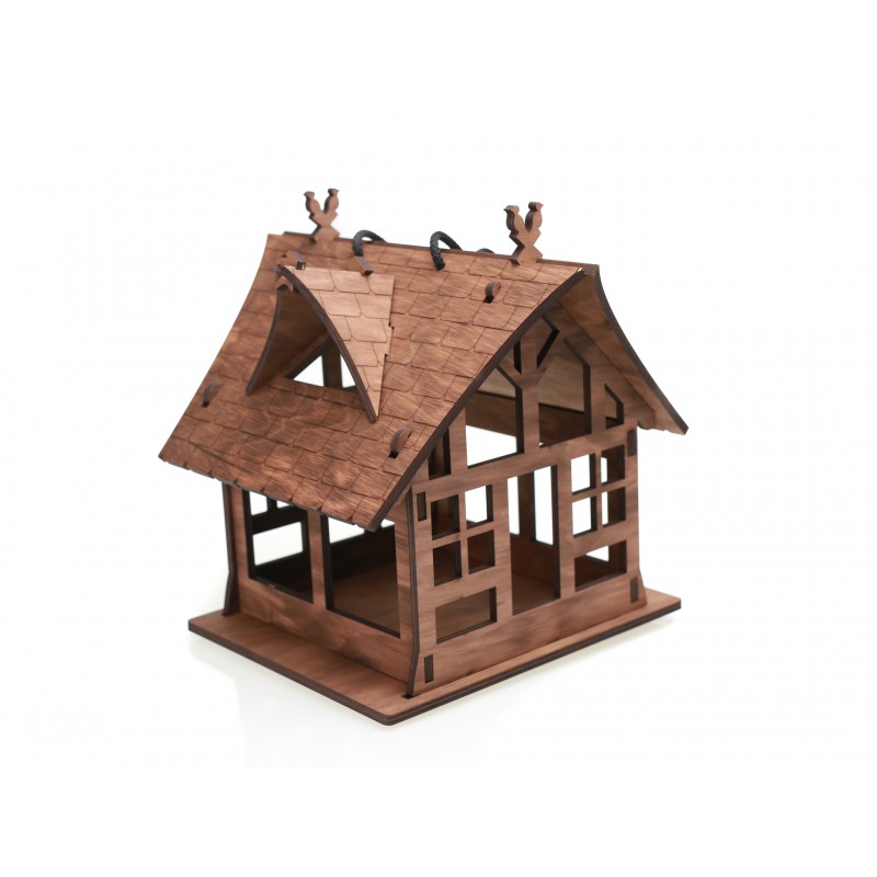 Lesykla - Medinė Lesyklėlė Paukščiams