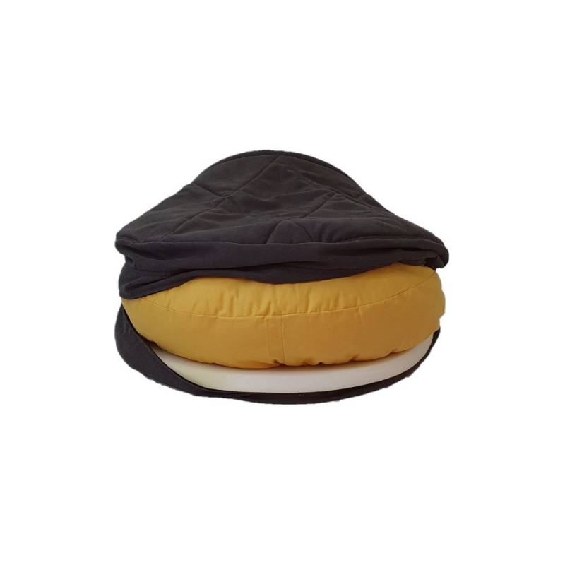 Guolis Šunims "Urvas" Grafito – Kreminis 100x100cm