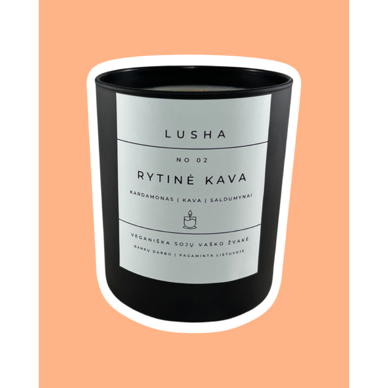 Rytinė Kava No 2 Juoda Matinė